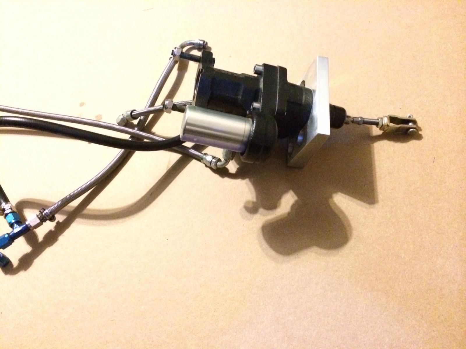 Hydratech Hydroboost brake system with lines