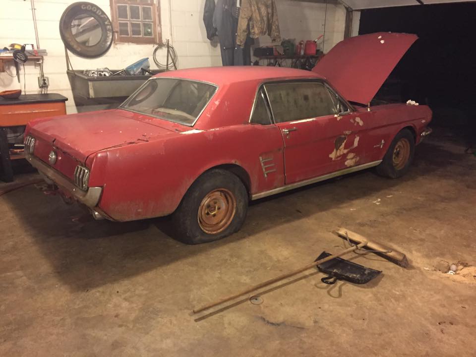 Payback - Garage built full frame 66 fastback conversion mustang project