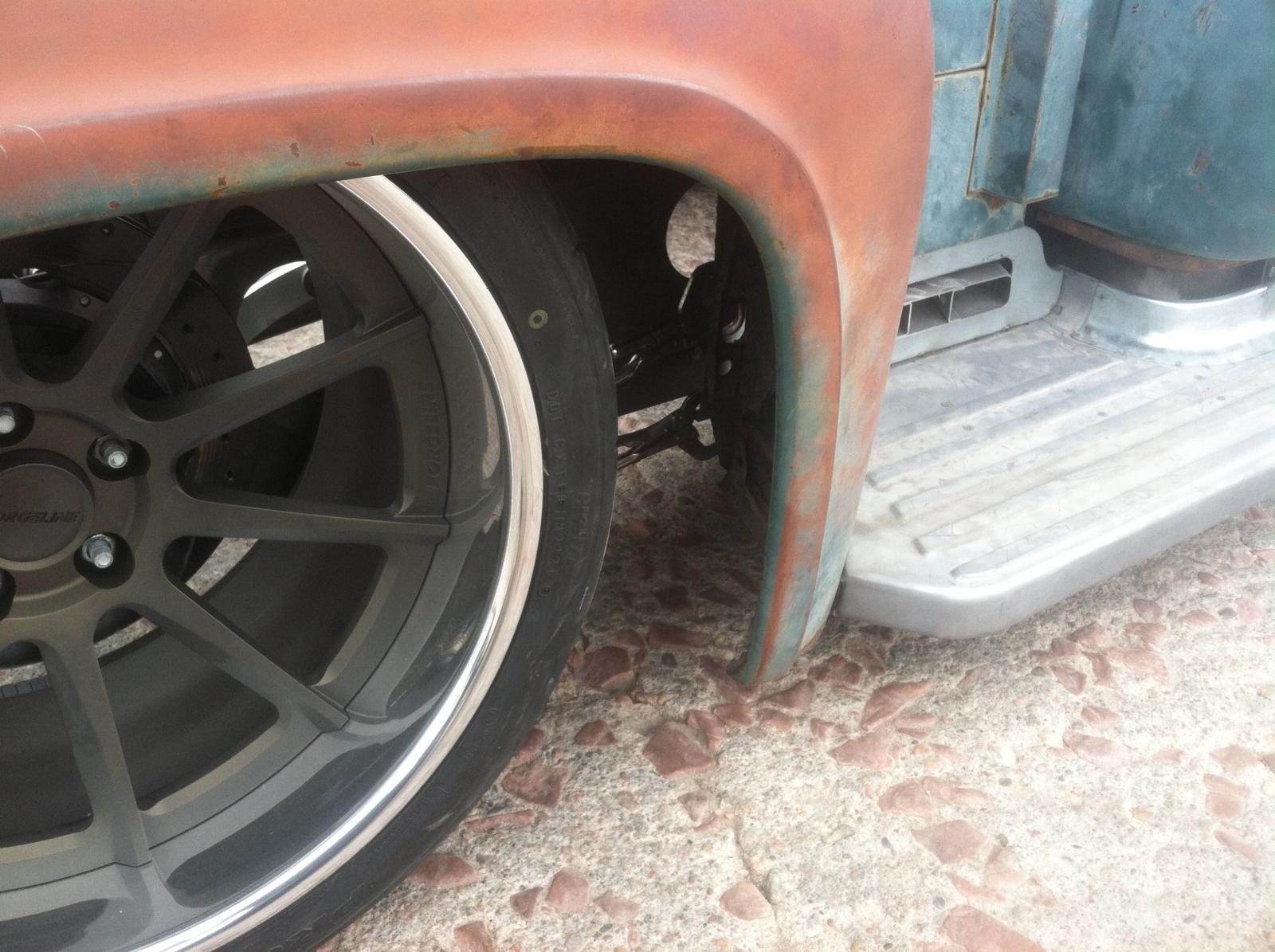 Effin' Confused 56 F100 patina'd and painted build - Page 2