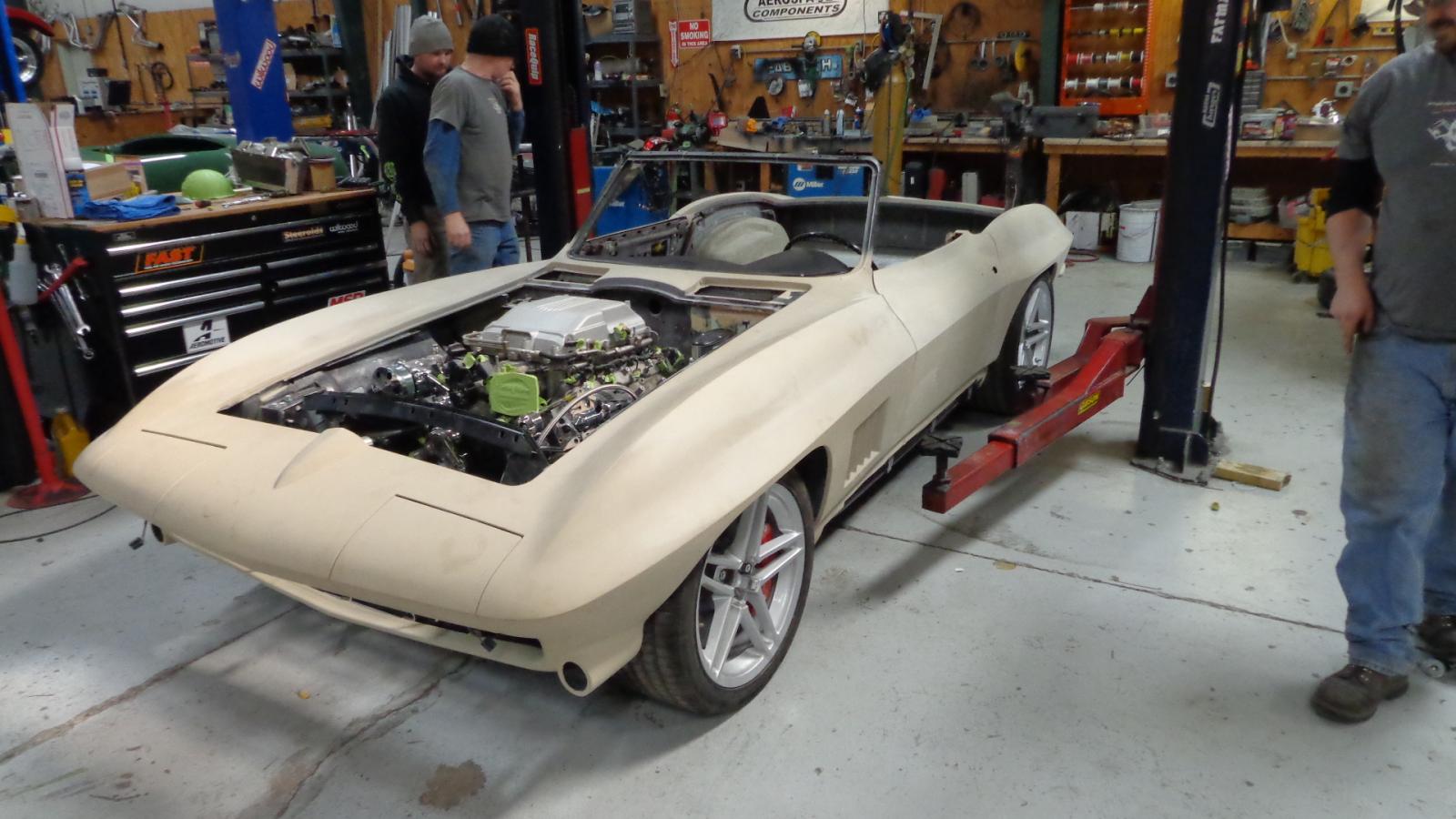 1967 Corvette Roadster Restomod project for sale