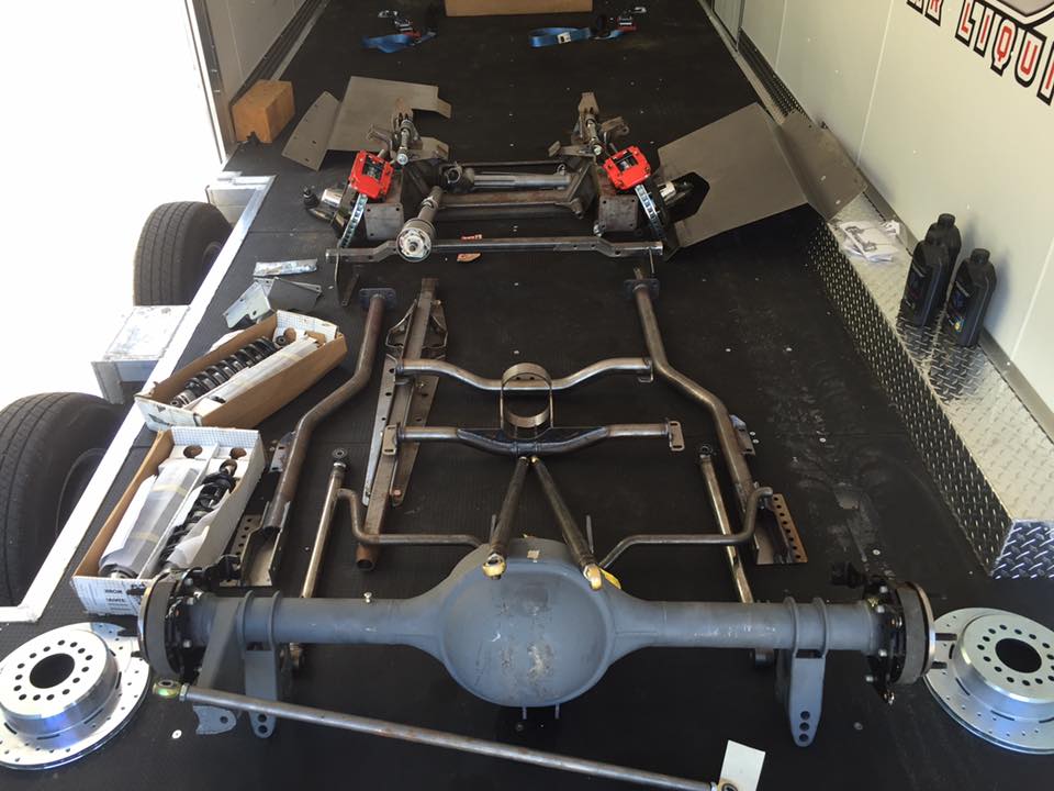 1962-1967 Nova full TCI front/rear suspension and rear end for sale
