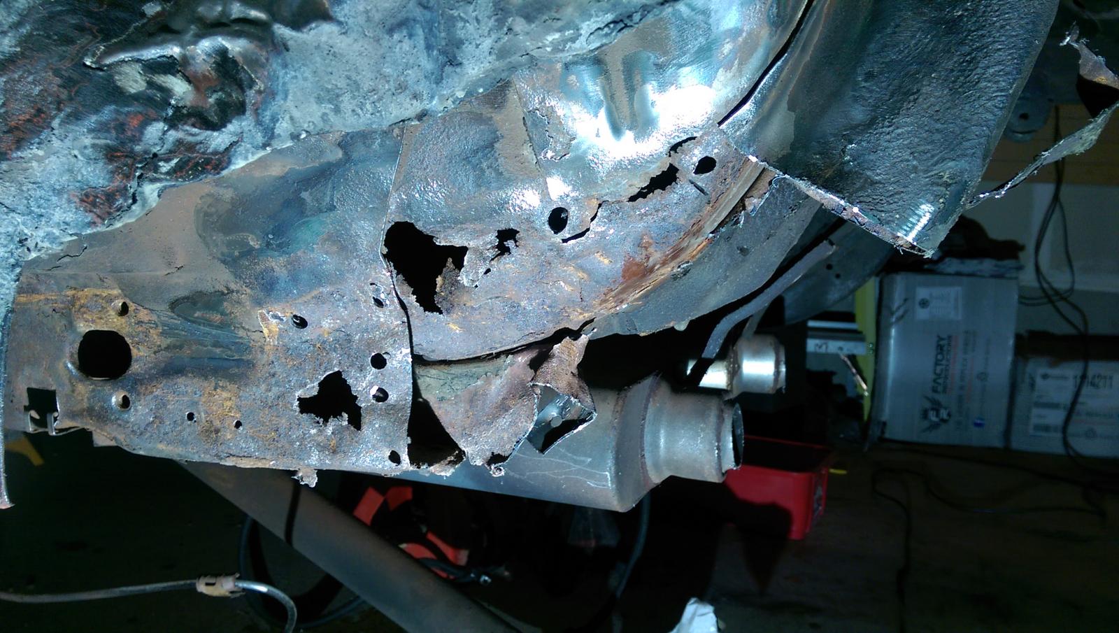 Camaro Rear Frame Rail For Narrow