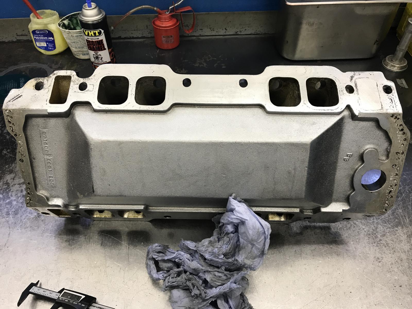 Holley BBC EFI intake