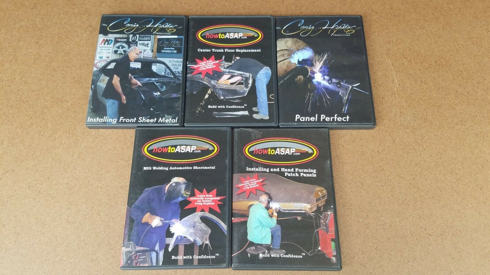 HOW2ASAP Craig Hopkins How to DVD's Welding and Sheetmetal