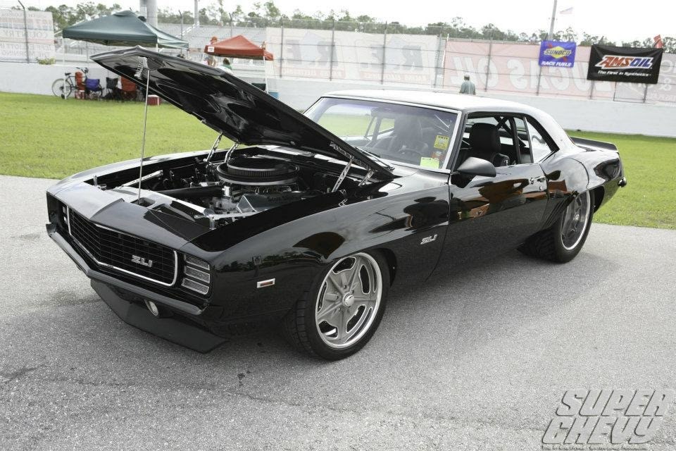 1969 Camaro - Anvil Carbon Fiber Hood and Header Panel