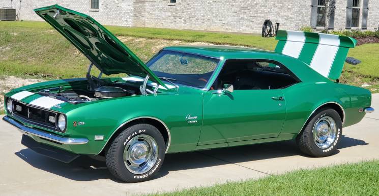 Chris's 1969 Camaro On Boze Lateral-g wheels