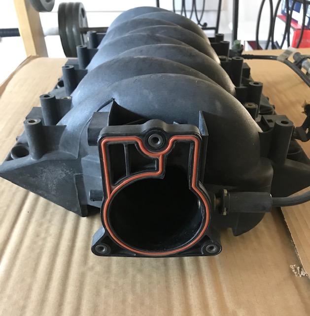 LS6 intake manifold [ newer LS1 ] c/w Throttle body, Fuel rail