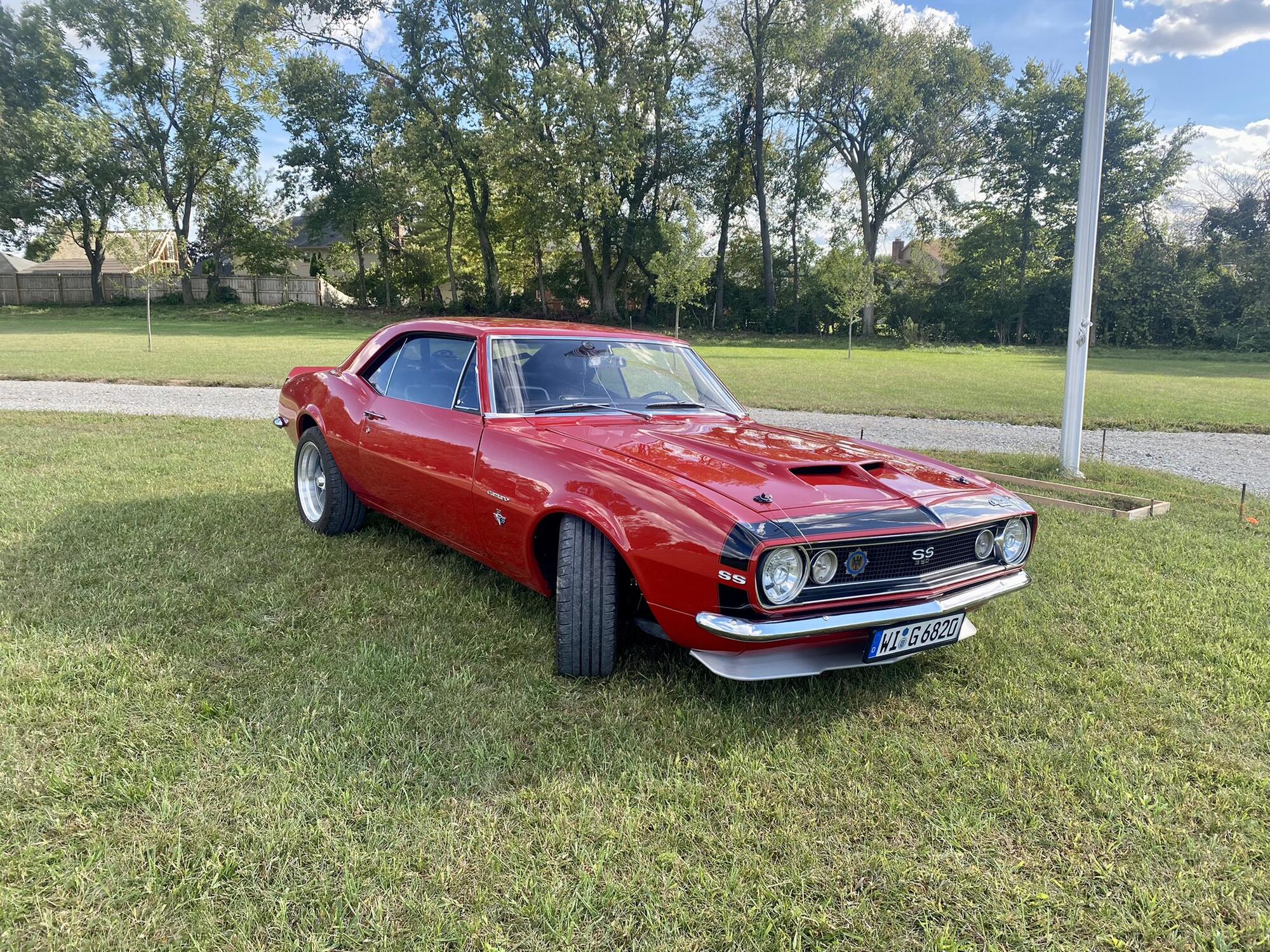 1967 German SS Camaro Red Baron
