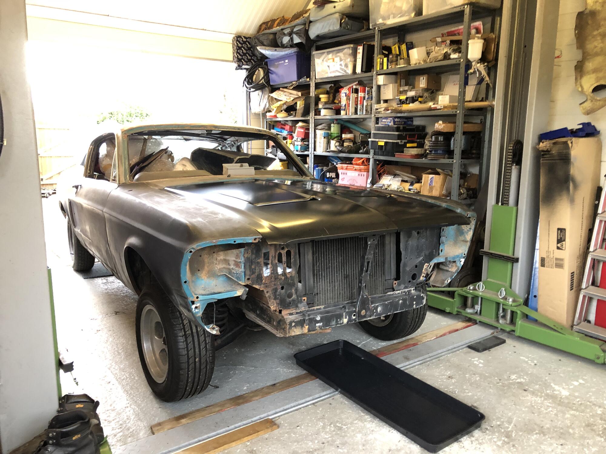 1968 mustang Fastback (U.K. project)