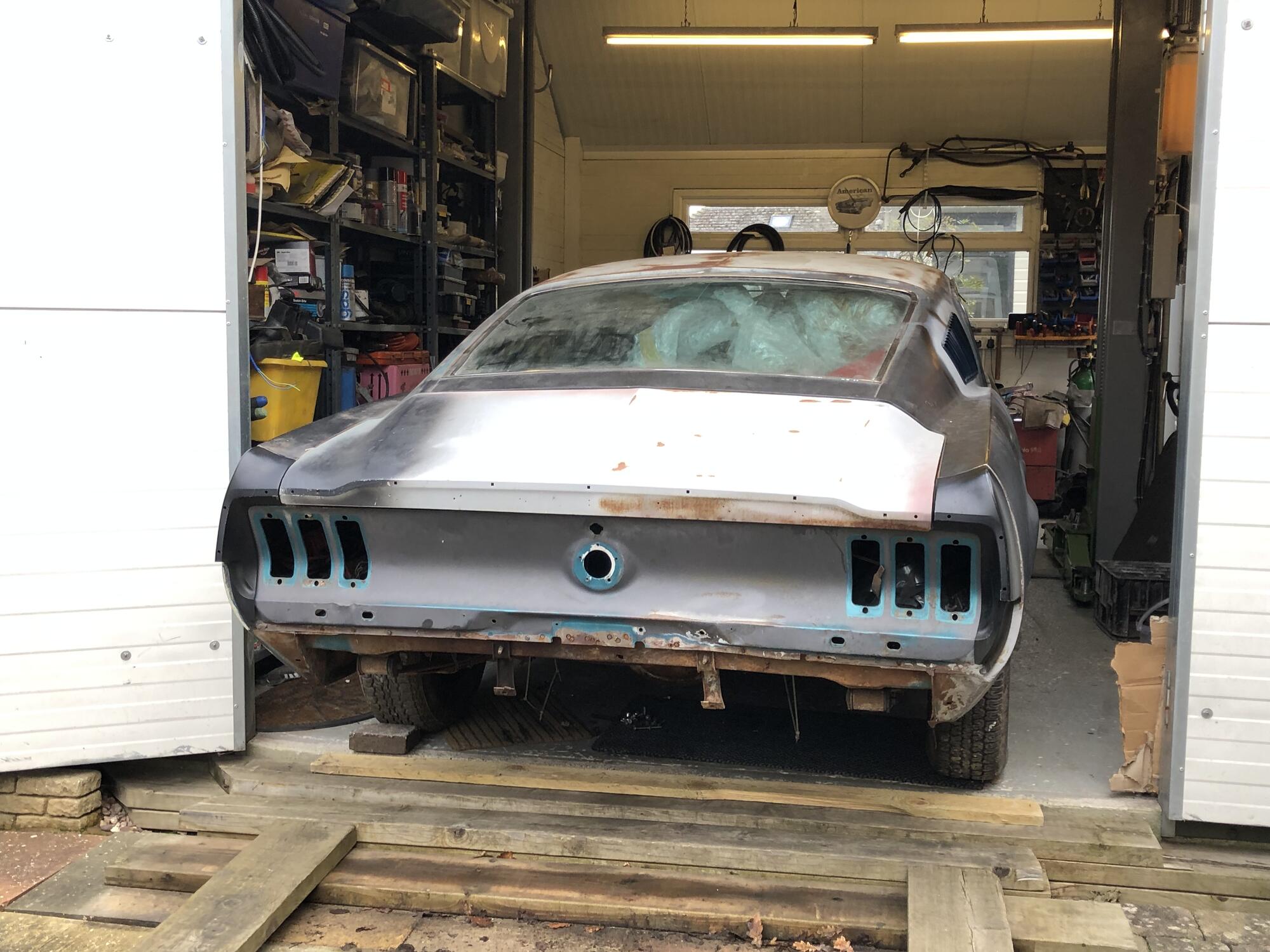 1968 mustang Fastback (U.K. project)