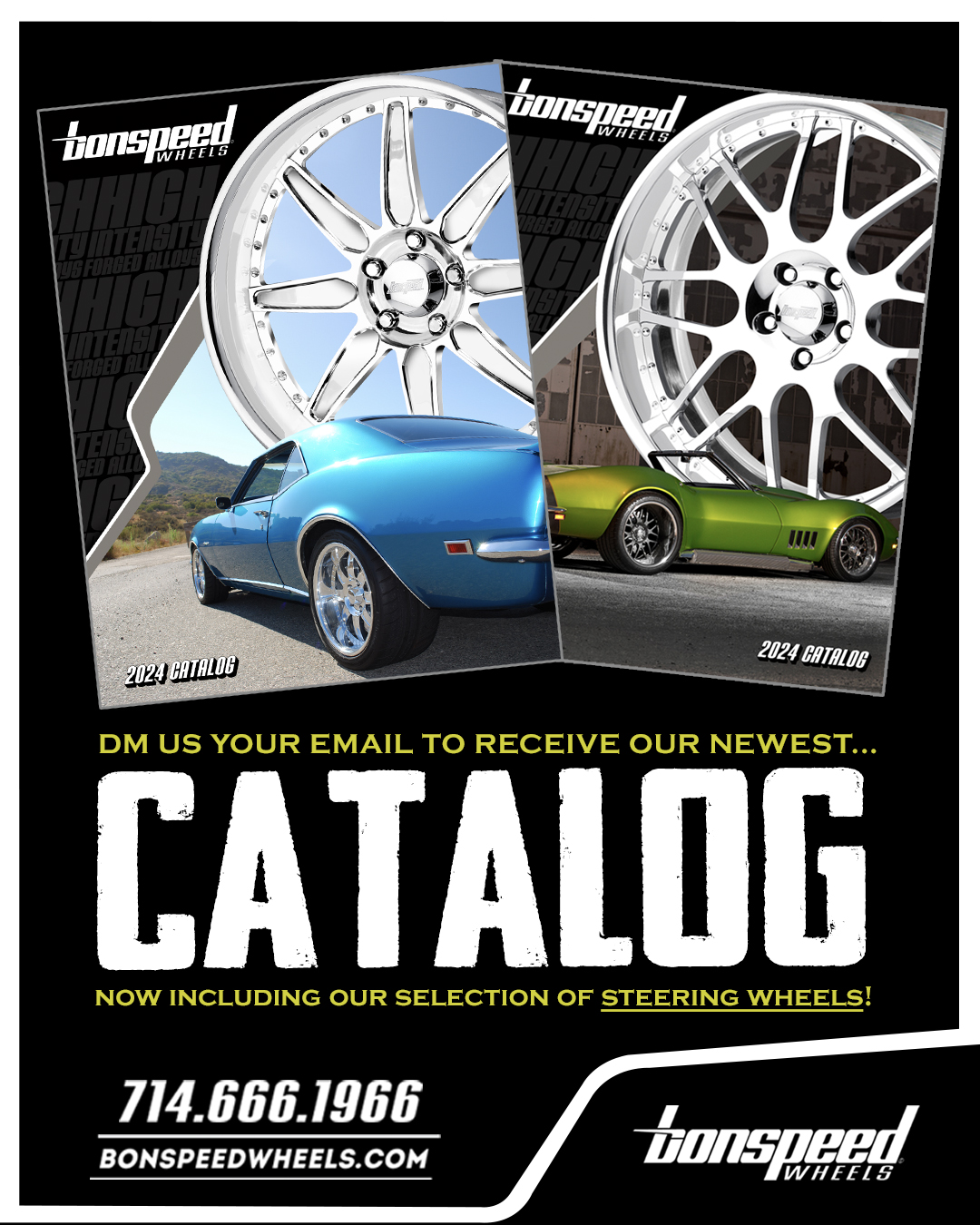 Get A FREE bonspeed Wheels Catalog