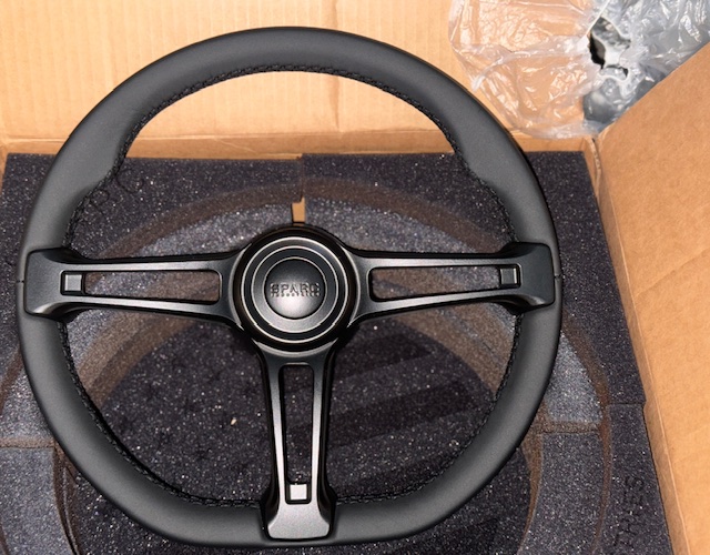 Spar Industries Spindle Steering wheel black
