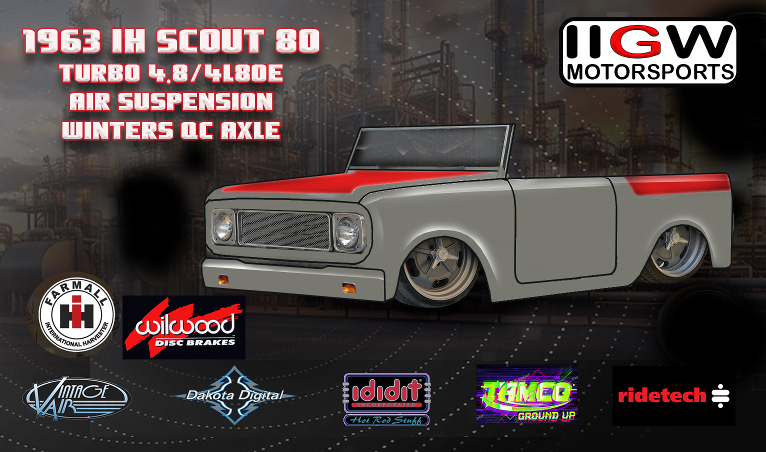 1963 Scout 80 resto-mod