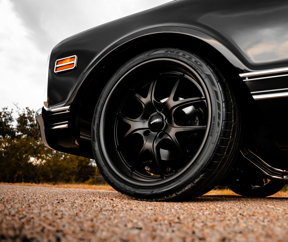 Daniel Hinojosa's '70 C10 ft. Boze Flo-Lite B1 Wheels