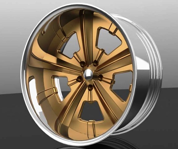 18" wheels with old school race car styling