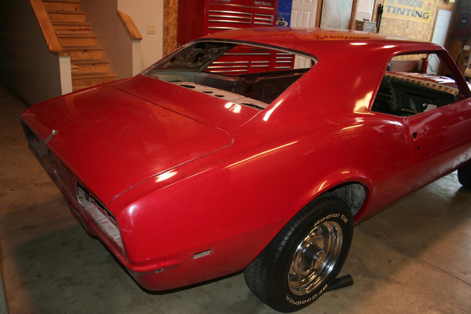 1968 Camaro Rally Sport 4- Speed Project Car Center Console