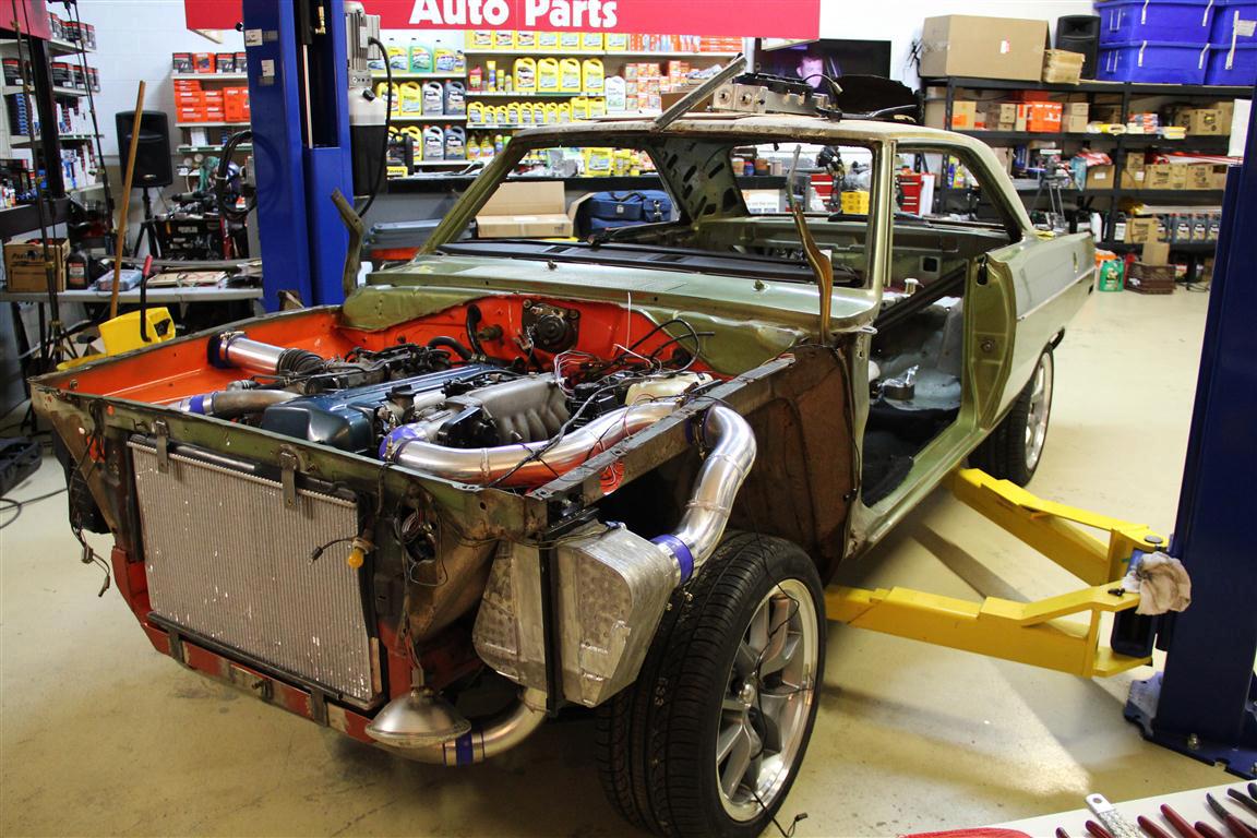 1971 Plymouth Scamp Twin Turbo Toyota Pro-Touring Build
