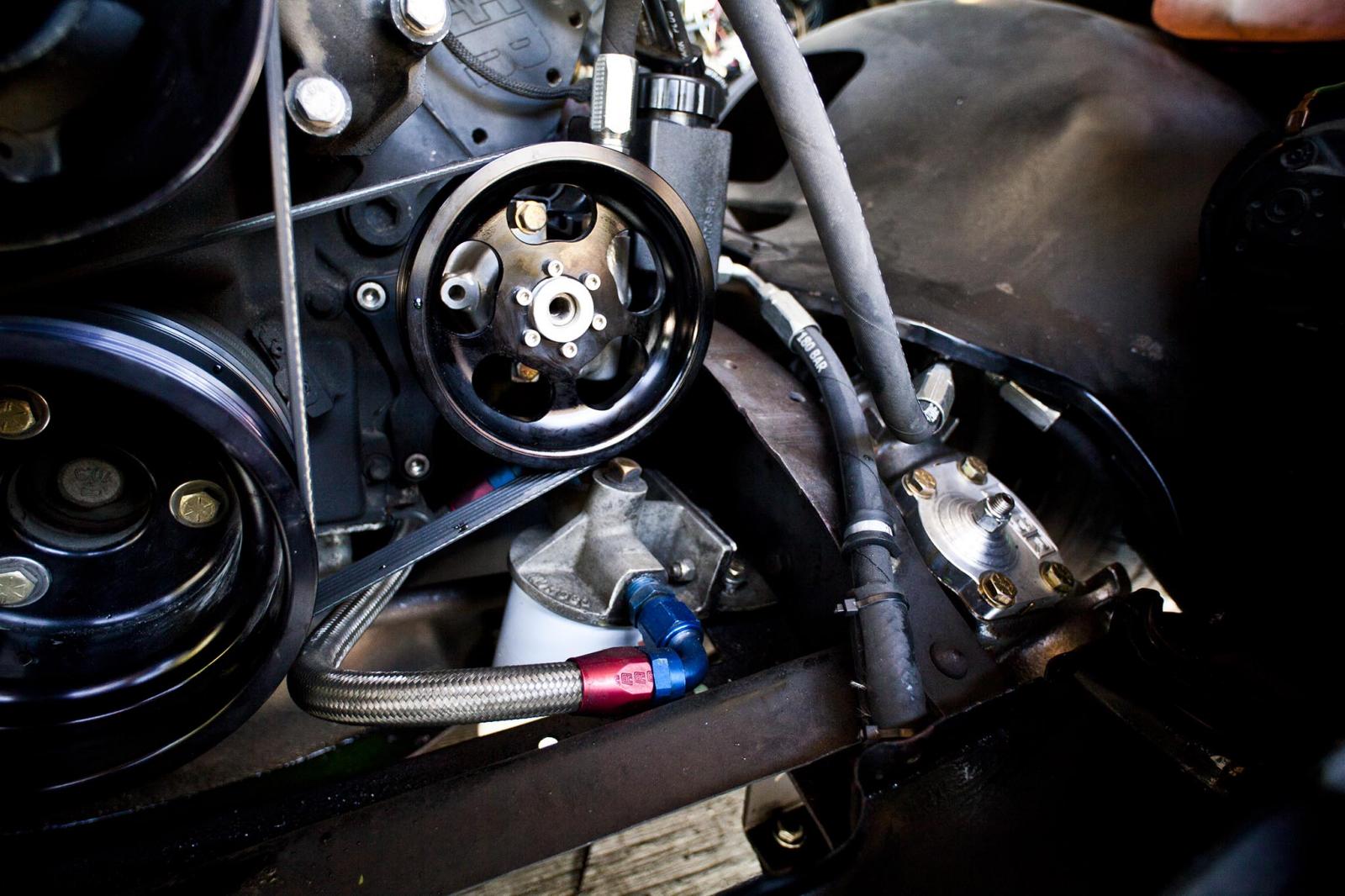 AGR 14:1 Race Steering Box Install C10 1500 - manual to power conversion