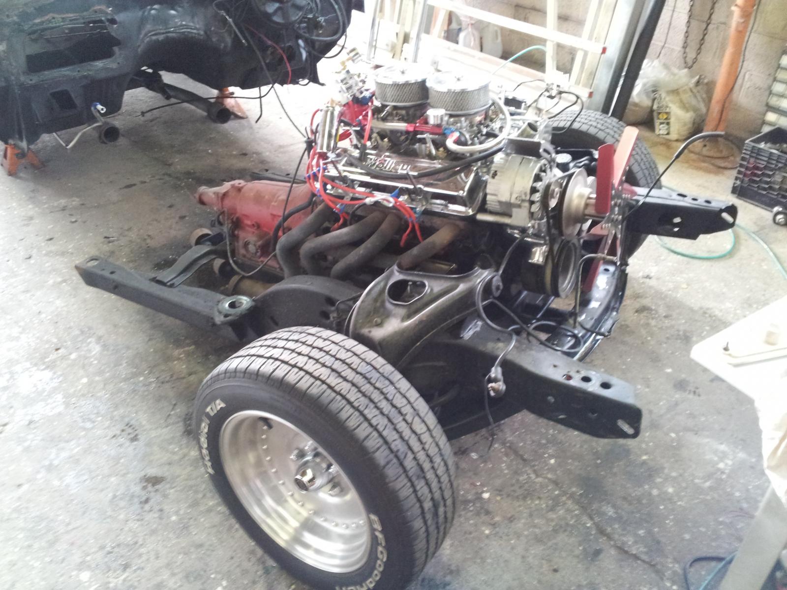 Project "blue balls" 72 nova ls3 tremec 6060 swap