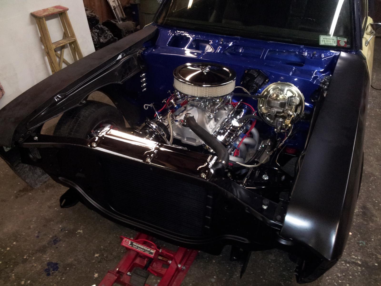 Project "blue balls" 72 nova ls3 tremec 6060 swap