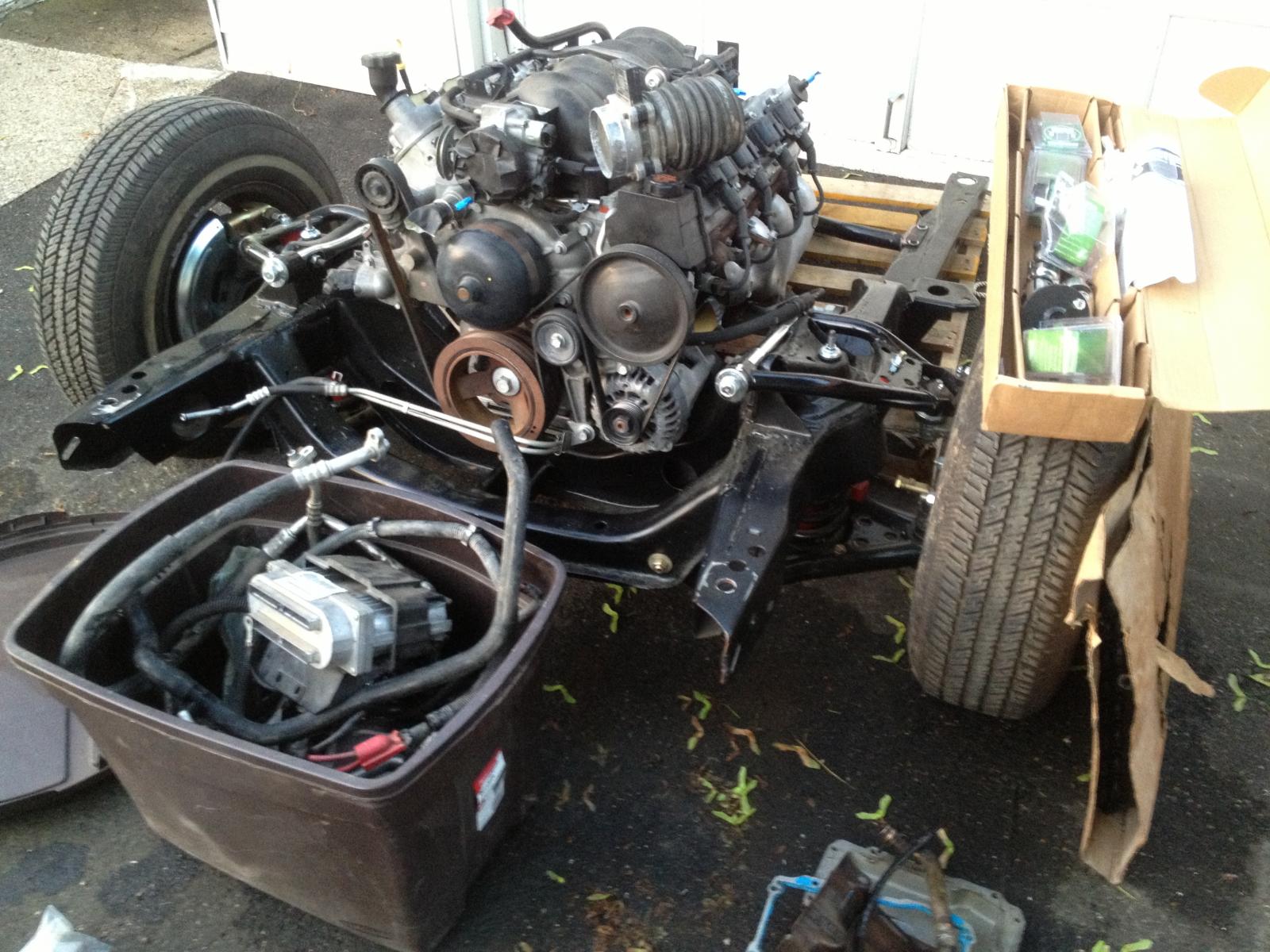 Project "blue balls" 72 nova ls3 tremec 6060 swap