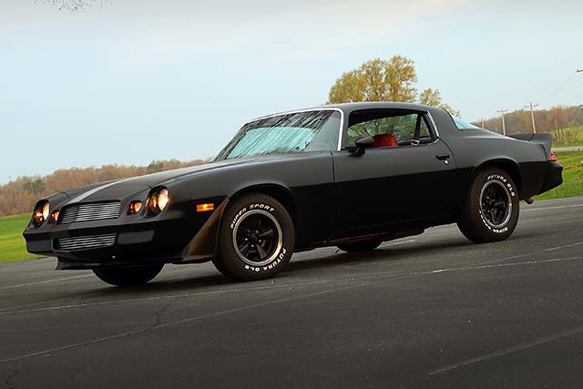 Painted my Camaro flat black